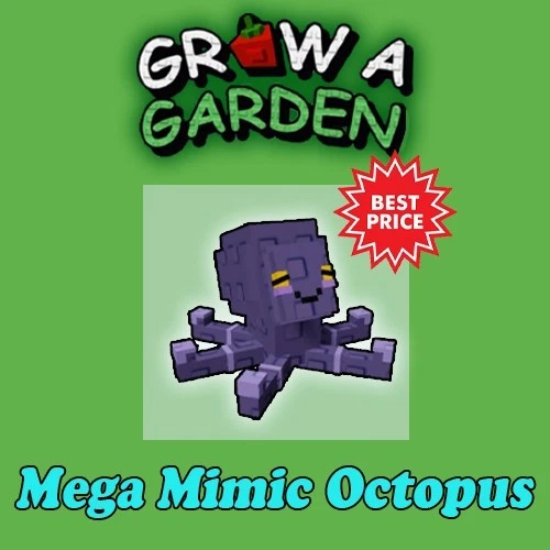 MEGA MIMIC OCTOPUS - Grow a Garden Roblox | PETS | Cheap Price - Fast ...