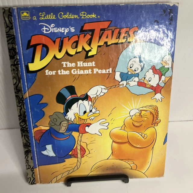 DISNEY'S DUCK TALES︱THE Hunt for the Giant Pearl︱a Little Golden Book ...