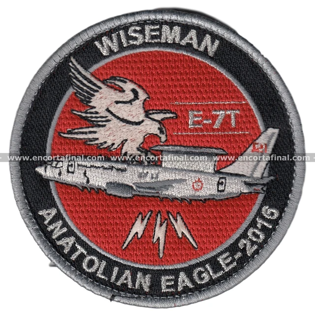 PARCHE WISEMAN E-7T Anatolian Eagle-2016 | ECF Patch 2873 EUR 11,95 ...