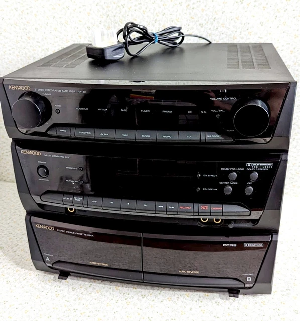 KENWOOD RX-49 STEREO Integrated Amplifier Multi Command Unit And ...