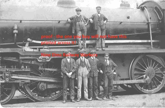 STEAM RAILWAY PHOTO: LSWR S15, NINE ELMS, London. 1920s. £1.59 ...