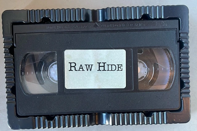 RAW HIDE JOHN Travis LaRue VHS Cassette Video Big Box Gay Romantic ...