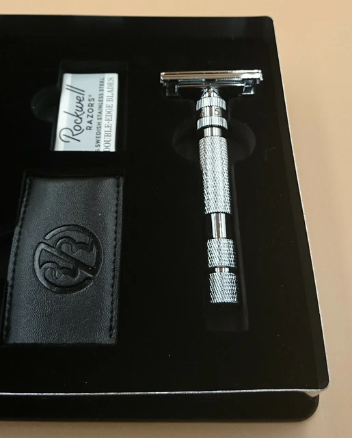 ROCKWELL MODEL T Rasierhobel adjustable safety razor Rasoir Rasoio ...