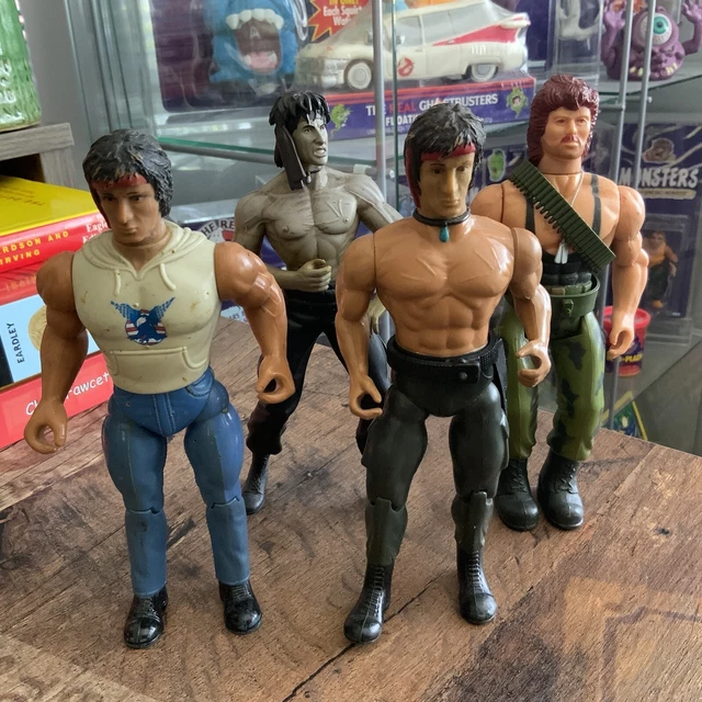VINTAGE RAMBO ACTION Figure Original Bootleg Knock Off Bundle Retro ...