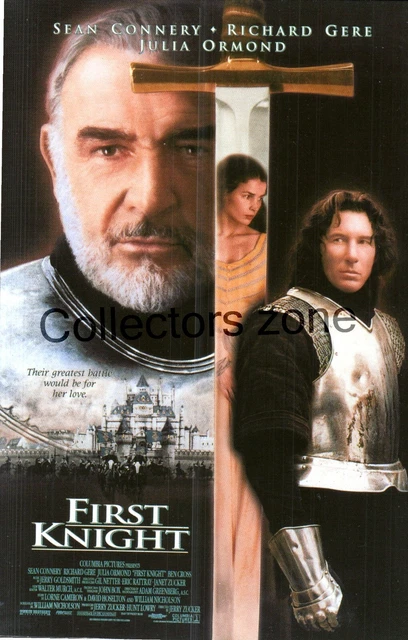 MOVIE POSTCARD THE first Knight Sean Connery unposted £6.00 - PicClick UK