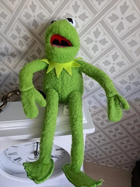 VINTAGE KERMIT THE frog small plush toy 19cm Igel Henson £9.40 ...