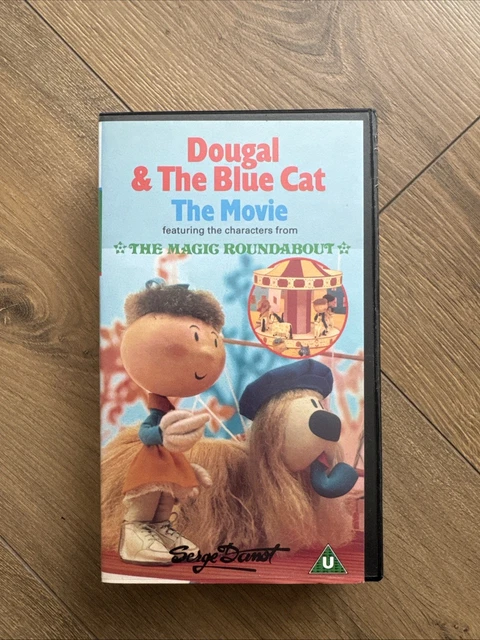 THE MAGIC ROUNDABOUT Dougal & The Blue Cat The movie PAL/VHS CHANNEL 5 ...