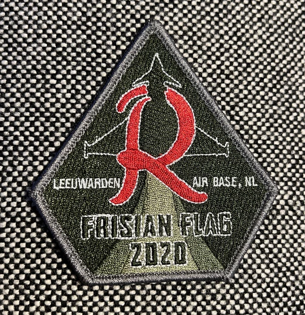 LUFTWAFFE PATCH FRISIAN flag 2020 patch Wittmunf Richthofen Eurofighter ...