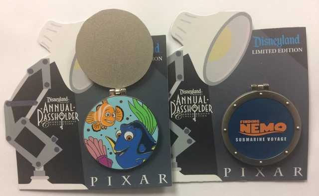 PARC DISNEYLAND PIXAR FINDING NEMO sous-marin porte-pass annuel épingle ...