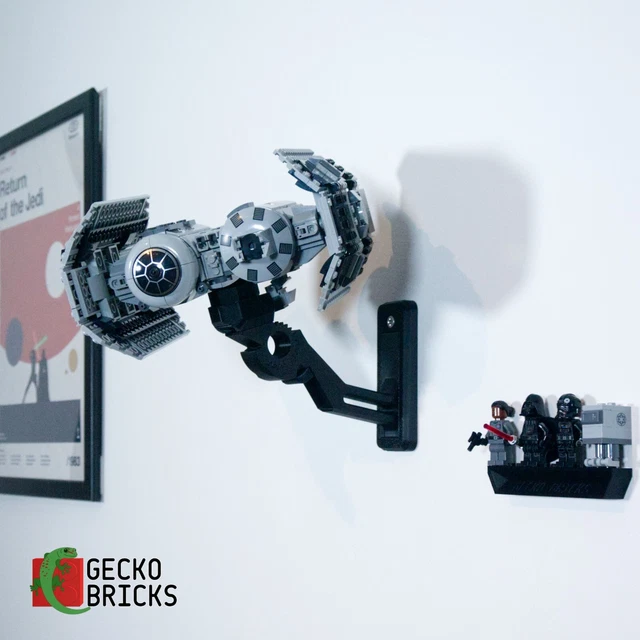 GECKO BRICKS WALL Mount for LEGO Star Wars Imperial TIE Bomber 75347 £ ...