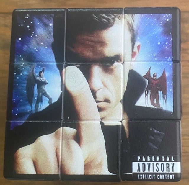 ROBBIE WILLIAMS RUBIX Cube, Box and Plinth! Super Gifts for Christmas ...