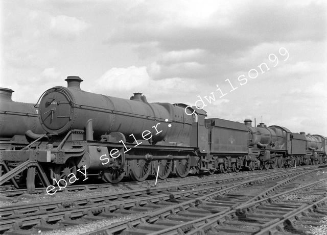 BRITISH RAILWAY NEGATIVE - BR WR No. 4701 2-8-0 at Old Oak Common 1964 ...