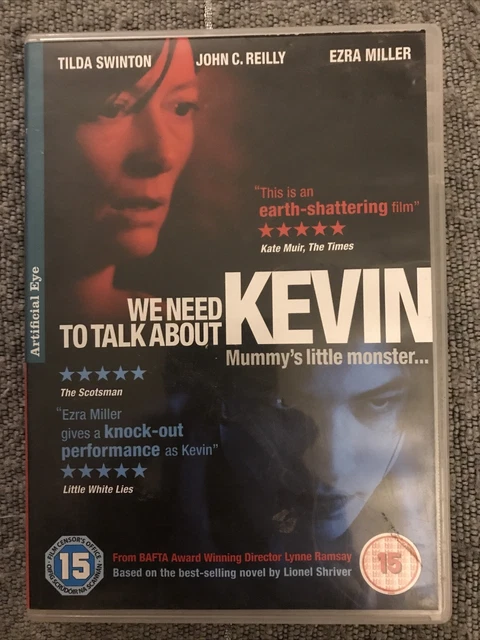 WE NEED TO Talk About Kevin DVD *EMOTIONAL PSYCHOLOGICAL THRILLER* Reg ...