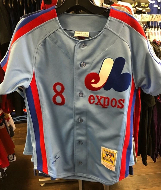 GARY CARTER MITCHELL Ness Montreal Expos Authentic Pro MLB Blue 1982 Jersey $399.99 - PicClick CA