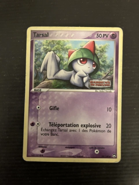 CARTE POKÉMON TARSAL - 59/108 - EX Gardiens du Pouvoir - Reverse- FR ...