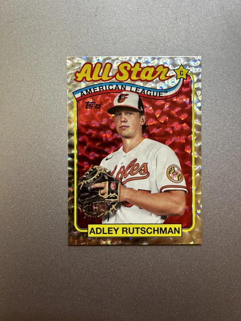 ADLEY RUTSCHMAN 2024 Topps Series 2 1989 All Star #89ASB-40 Foil Board ...