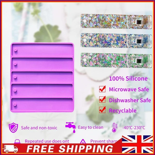 CREDIT CARD PULLER Silicone Molds Set DIY Keychain Card Picker Mould ...