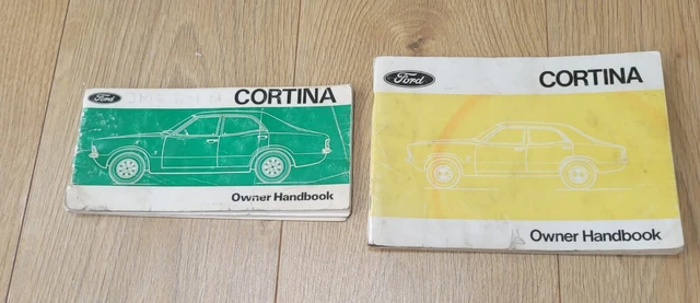 FORD CORTINA OWNER 1970’s 2 x Booklets (3 FOR £3 Postage & Packaging) £ ...