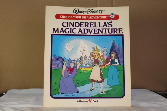 WALT DISNEY CHOOSE your Own Adventure CYOA Cinderella's Magic Adventure ...