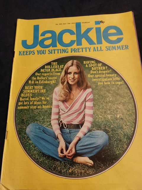 VINTAGE JACKIE MAGAZINE 19 JULY 1975 Pilot Arrows Bay City Roll Steve ...
