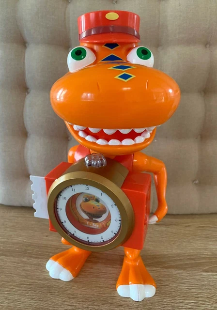 RARE HTF DINOSAUR Train Dino Fun Buddy T-Rex Orange Toy Only 1 Ticket ...