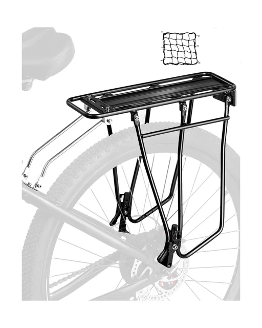 REAR BIKE RACK,BIKE Cargo Rack,Bicycle Pannier Rack with Reflector and ...