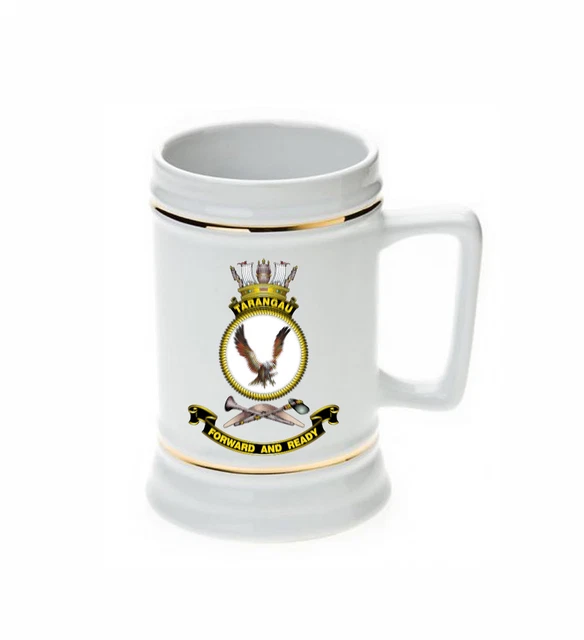 HMAS TARANGAU ROYAL Australian Navy Beer Stein (Image Fuzzy To Stop Web ...
