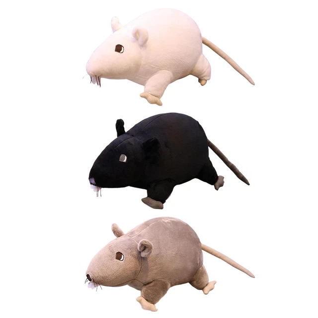 SIMULATION MOUSE DOLL Cartoon Stuffed Rat Animal Toy for Collection ...