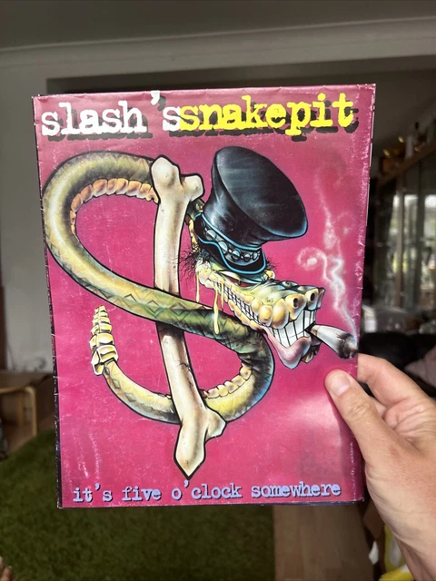 SLASH 'S SNAKEPIT 1995 Tour Programme Guns n Roses Velvet Revolver ...