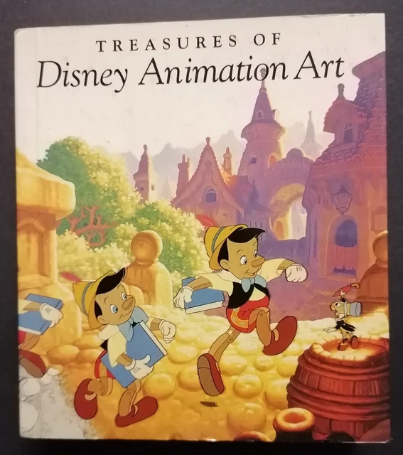 TREASURES OF DISNEY ANIMATION ART (TINY FOLIO) By Robert E. Abrams ...