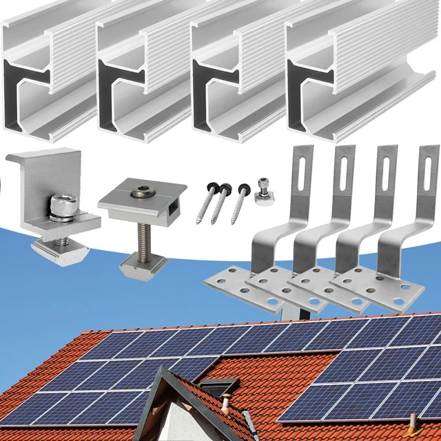 PV SOLAR MODULE Bracket Mounting High Quality Rail Mounting Rail Brick ...