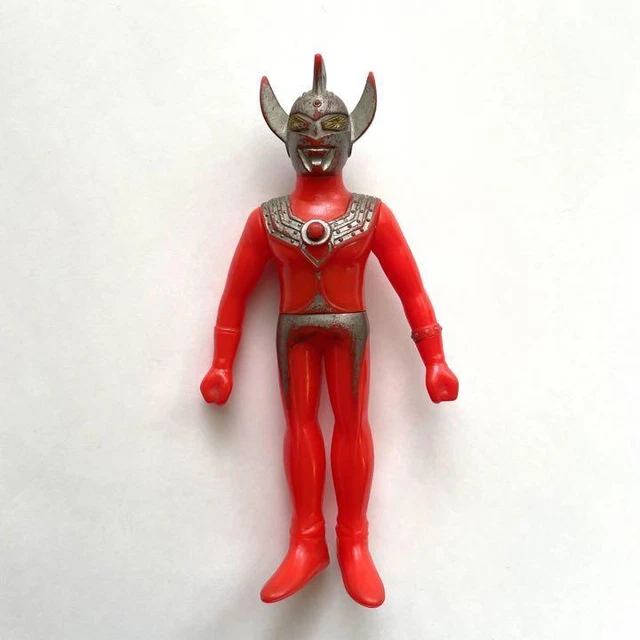 VTG 70S POPY Tsuburaya Pro ULTRAMAN TARO Sofubi Soft Vinyl Figure toy ...