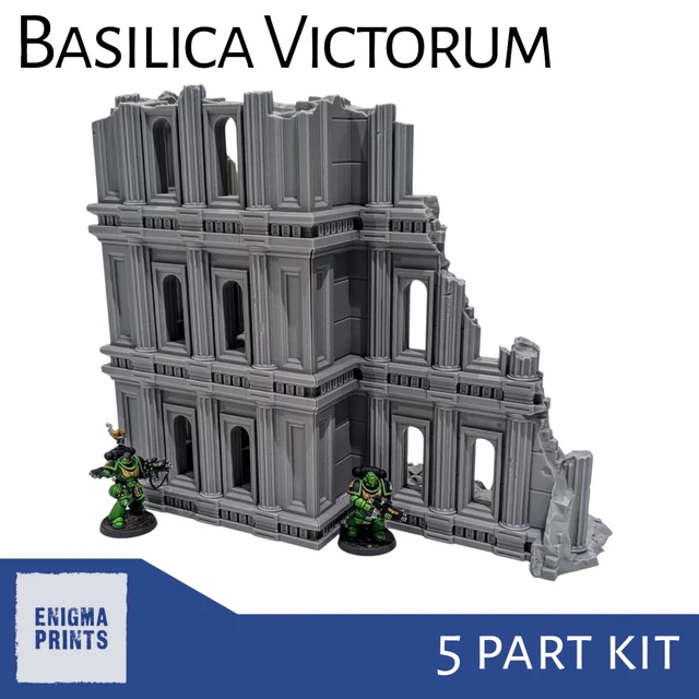 BASILICA VICTORUM RUIN - 28mm 3D Printed Imperial Terrain for Tabletop ...