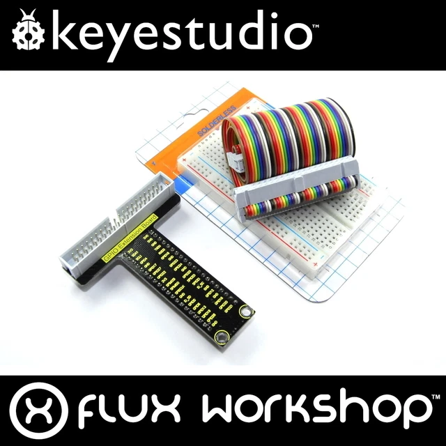 KEYESTUDIO RASPBERRY PI Gpio Breakout Board Adaptateur Set 40 A + 400 EUR 14,99 - PicClick FR
