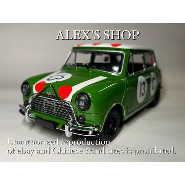 SUPER 1/18 MAURICE Mini Cooper S 1966 Vainqueur De Bathurst EUR 1.246 ...