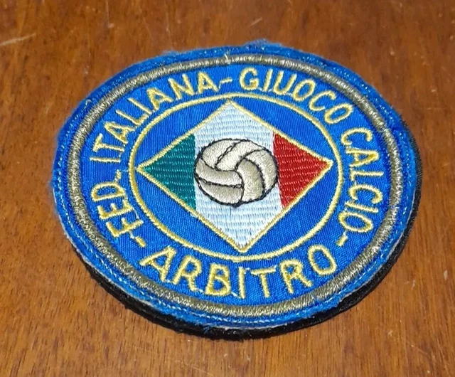 PATCH TOPPA STRAPPO in velcro ARBITRO FEDERAZIONE ITALIANA GIUOCO ...