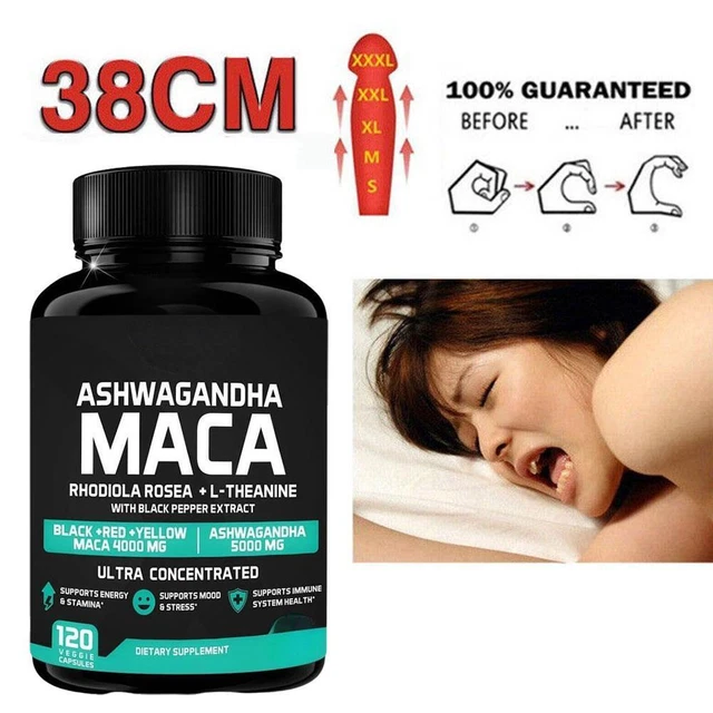 MACA ROOT CAPSULES 20 Capsules Natual Maca Extract for Men Supplement 1 ...