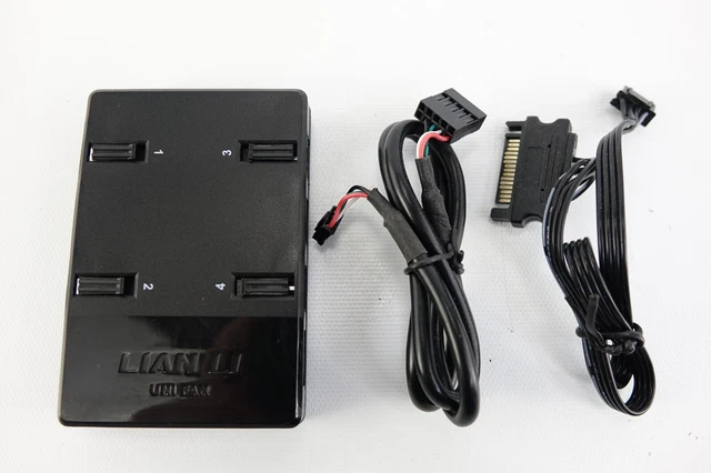 LIAN LI UNI FAN SL120 HUB L-Connect 3 Controller RGB $25.00 - PicClick CA