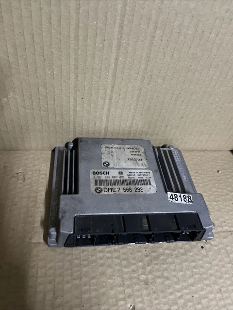 GENUINE BMW E46 Engine Control Unit ECU DME 7508292 0261209007 $26.53 ...