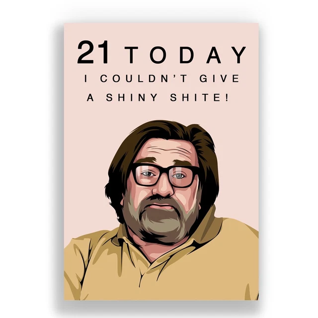 JIM ROYLE | 21St Birthday Card £3.95 - PicClick UK