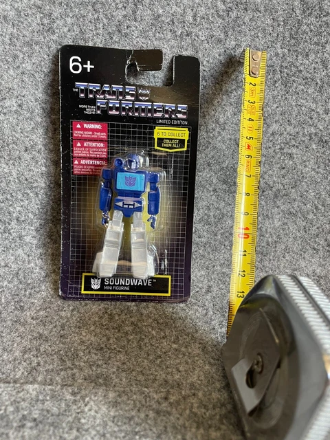 TRANSFORMERS SOUNDWAVE TRANS formers mini figure LIMITED EDITION HASBRO ...