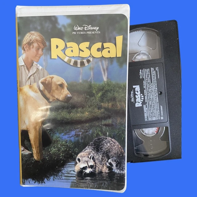 FILM VHS WALT Disney's Rascal. Rare ! Étui à clapet. Livraison gratuite ...