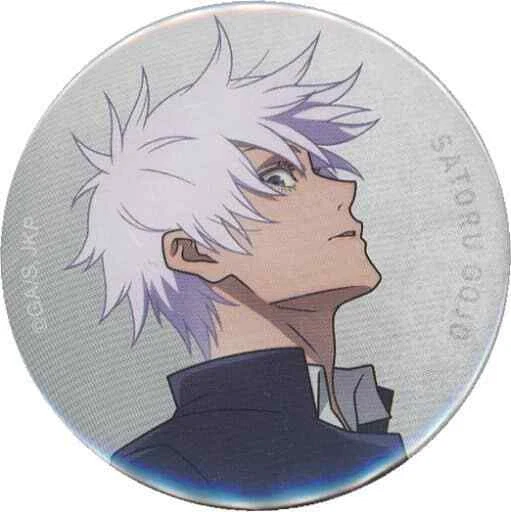 BADGE BINS SATORU Gojo Name Alphabet Jujutsu Kaisen Large Exchange ...