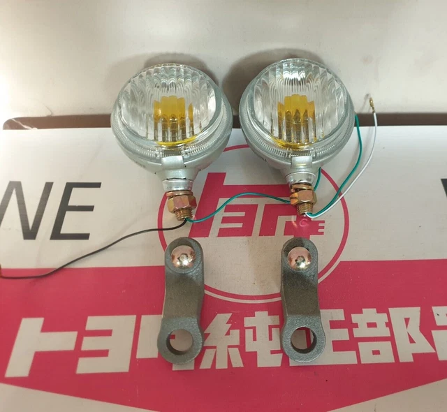 TOYOTA LAND CRUISER Bj40 Fj40 Fj45 Bj Fj Fog Light Lamps Assembly Pair ...
