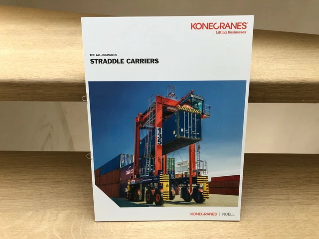 KONECRANES NOELL CONTAINER straddle carrier range brochure $11.24 ...