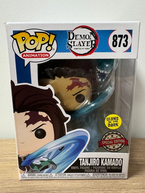 TANJIRO KAMADO #873 Funko Pop! Demon Slayer GITD SPECIAL EDITION EUR 39 ...