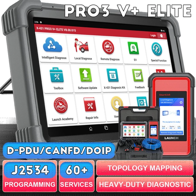 2025 LAUNCH X431 PRO 5 KFZ OBD2 Diagnosegerät J2534 ECU Programmier ABS SAS RDKS EUR 1.203,16 ...