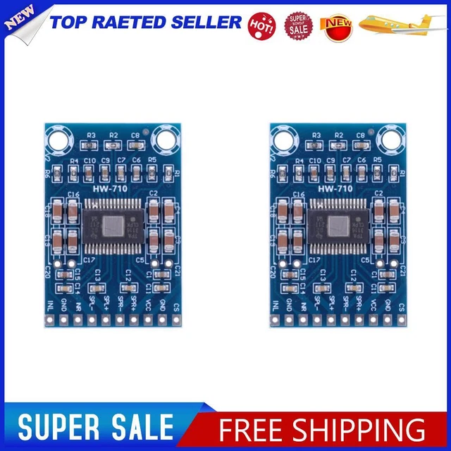 TPA3116D2 DIGITAL AUDIO Amplifier Board Class D Two Channels Double 50W ...