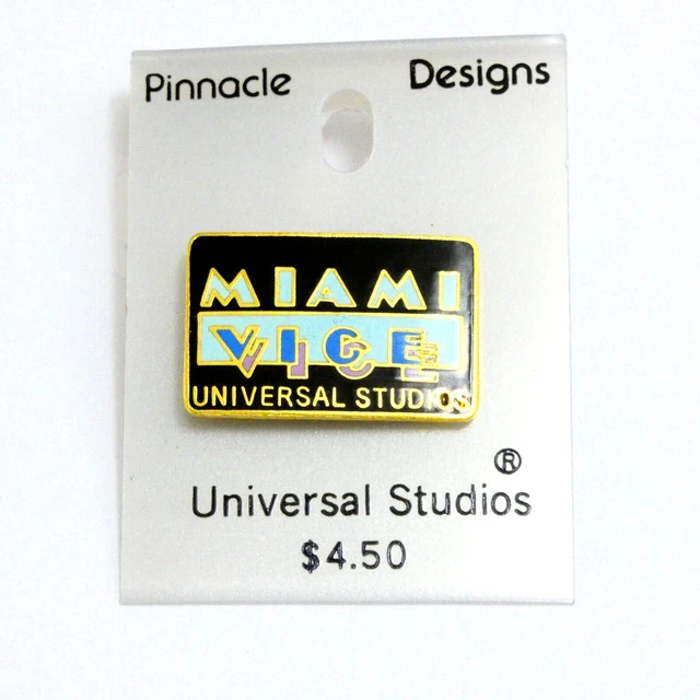 PIN'S PINNACLE DESIGNS Universal Studios Miami Vice Region Usa ...
