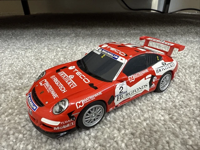 SCALEXTRIC SLOT CAR With Digital Chip Porsche 911 997 #2 Supercup ...